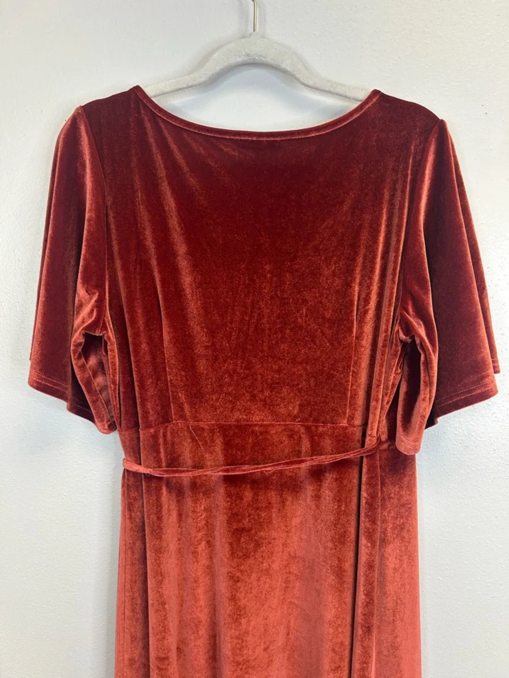 Baltic Born | Dresses | Velvet Wrap Maxi Dress Size Xl Autumn Wedding ...